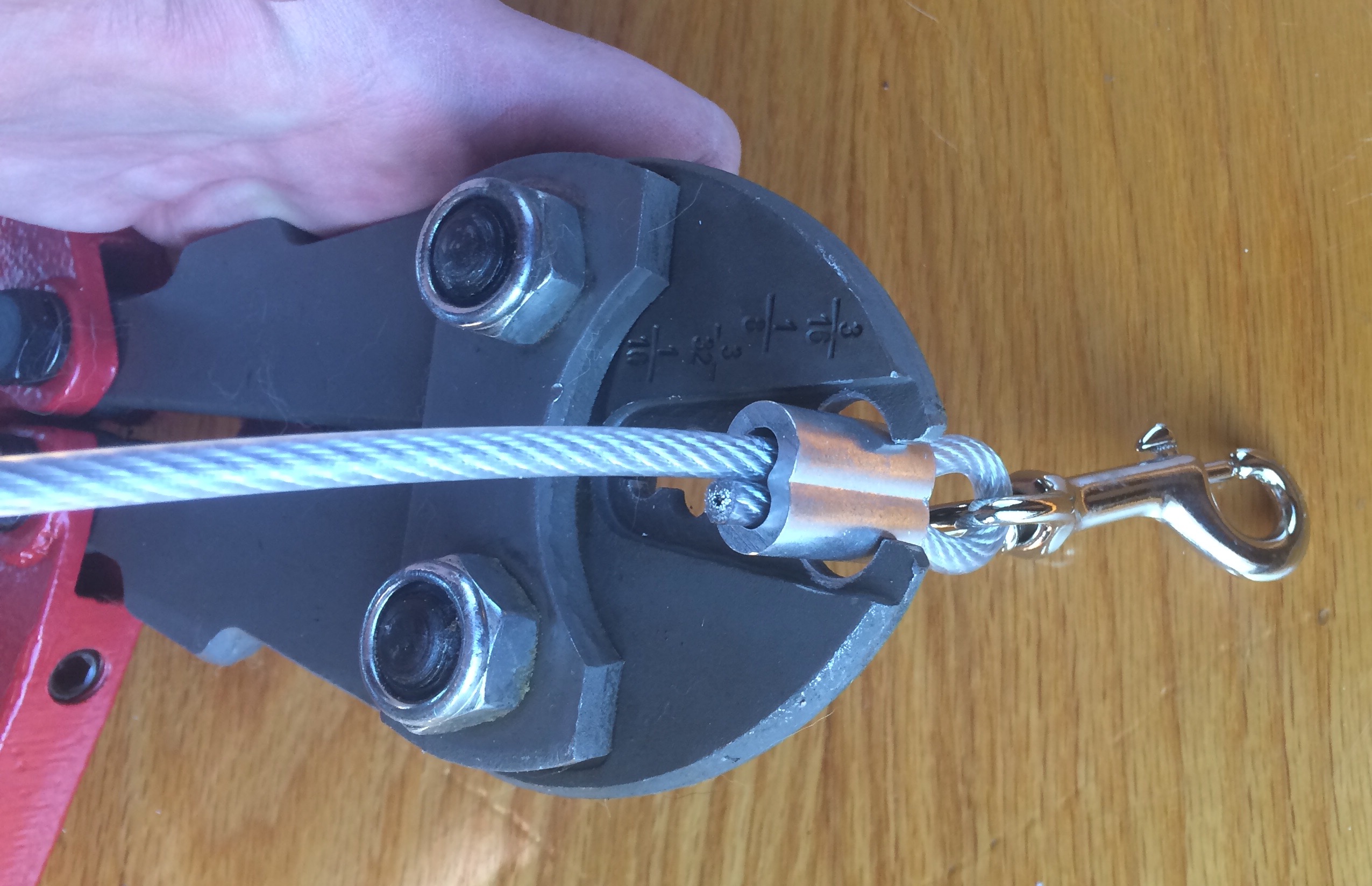 How to Make a Tie-Down Cable | The Imperfect Dog